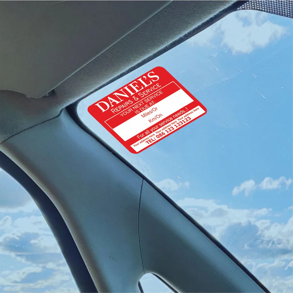 Car Window Stickers - Bizzprint - The Printers