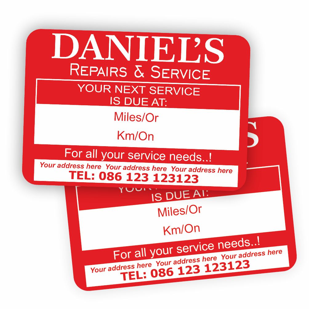 Car Window Stickers - Bizzprint - The Printers